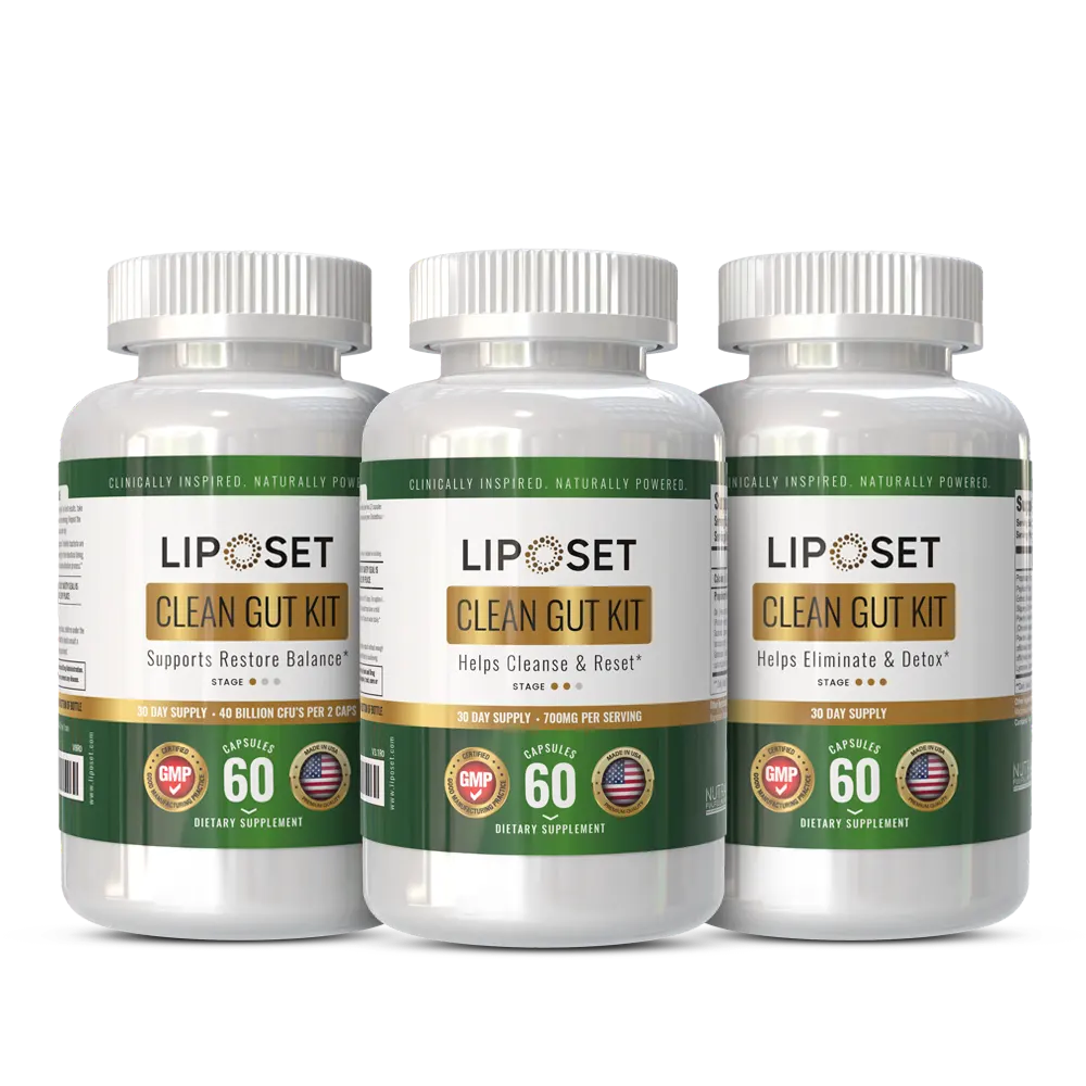Shop Clean Gut Kit Online for Digestive Support | Liposet